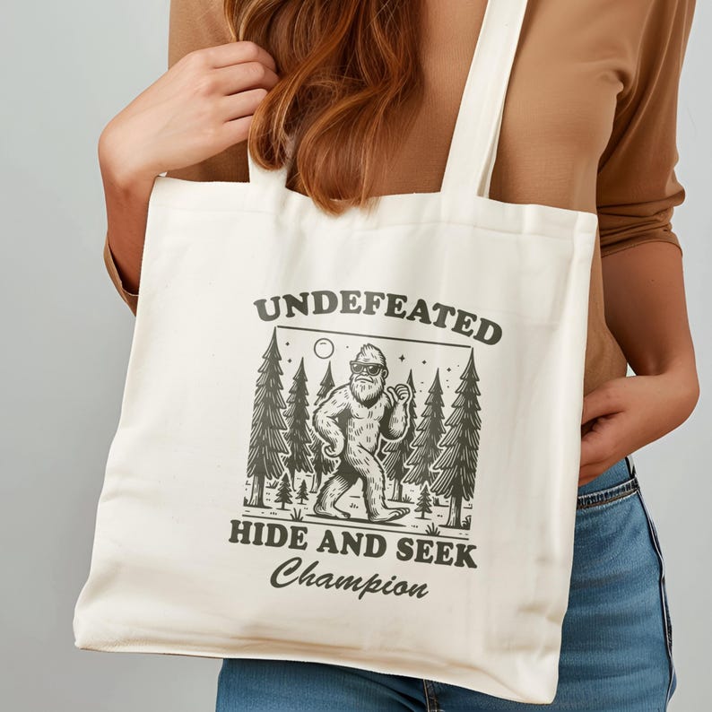 Funny Bigfoot Hide and Seek Champion Design (SVG PNG) - Etsy