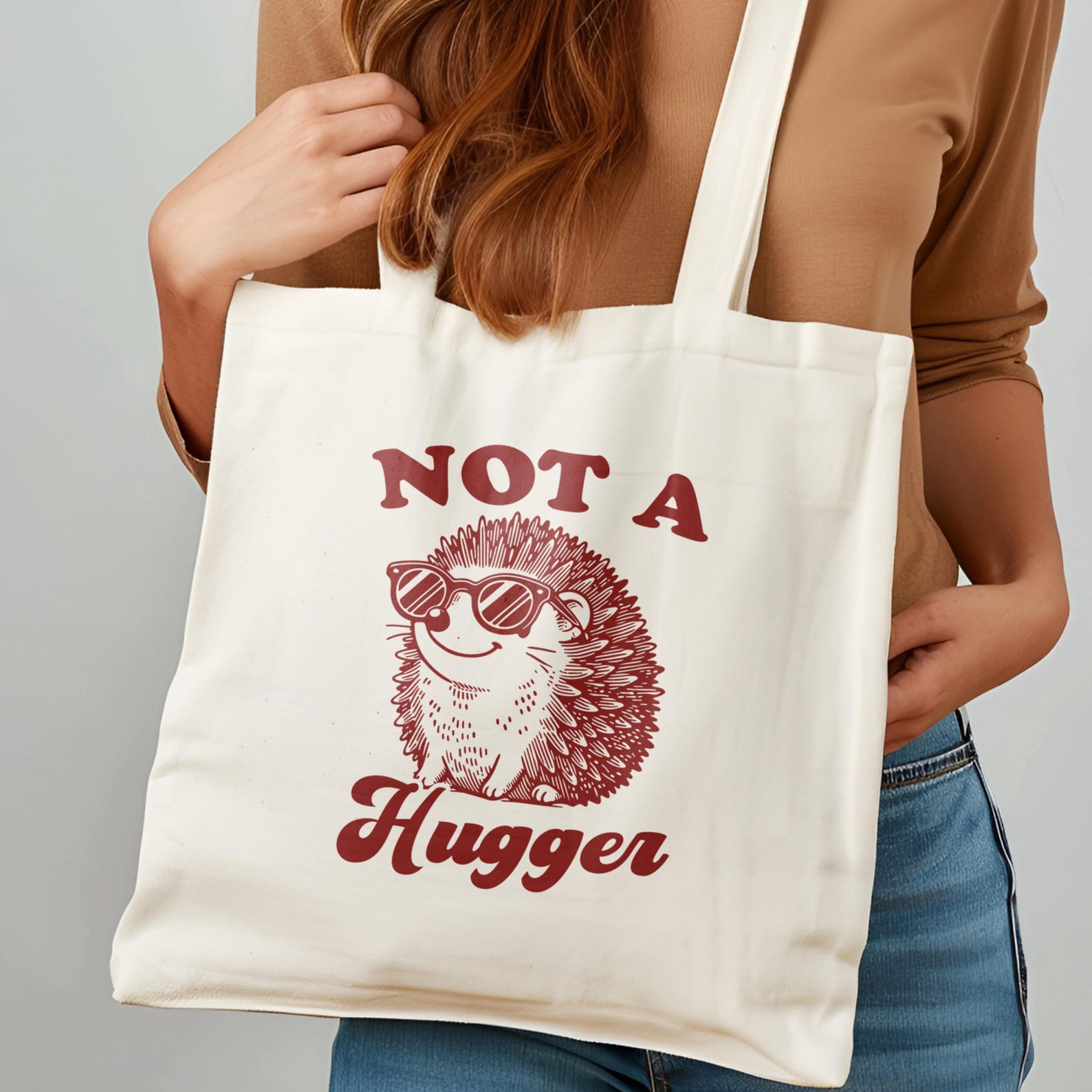 Not a Hugger Hedgehog PNG SVG: Funny Sarcastic Design (digital Download ...