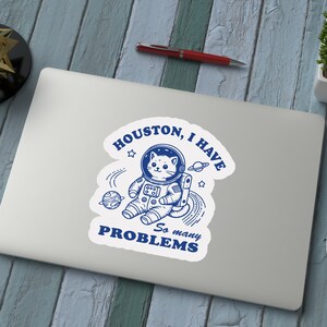 Houston, I Have so Many Problems, SVG PNG Files, Funny Raccoon in Space ...