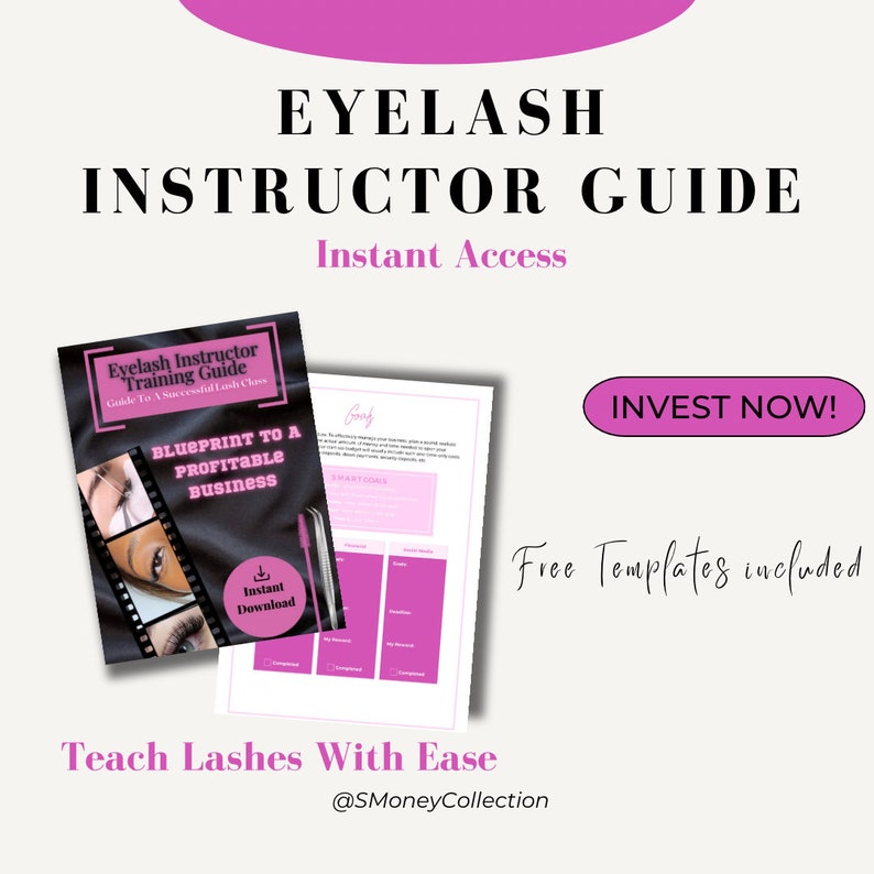 Eyelash Extension Training Guide - Etsy