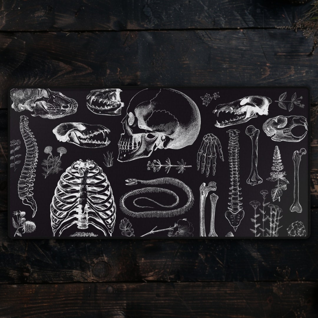 Anthropology Mousepad Gothic Dark Academia Desk Mat Mouse Keyboard Pad ...