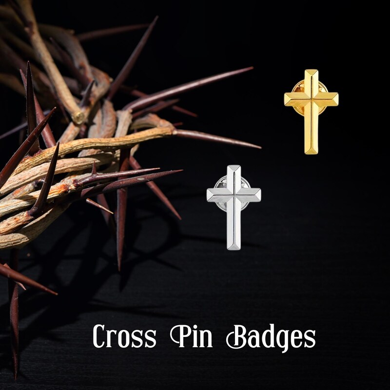 Christian Pins - Etsy