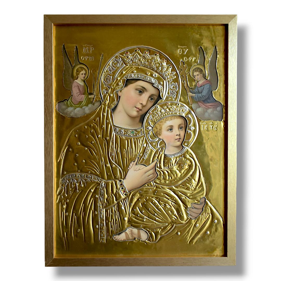 Virgin Mary Icon / Holy Mary Icon / Mother of Jesus / Theotokos Icon ...