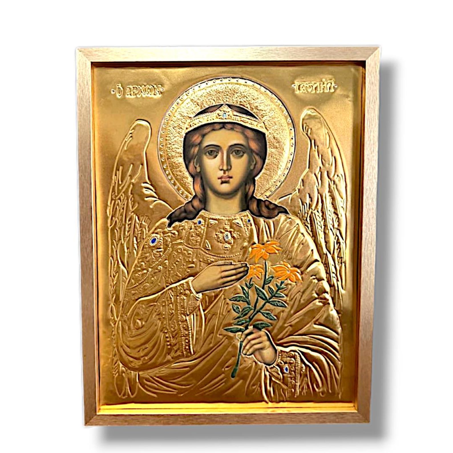 Archangel Gabriel Icon / Guardian Angel Icon / Saint Gabriel Orthodox ...