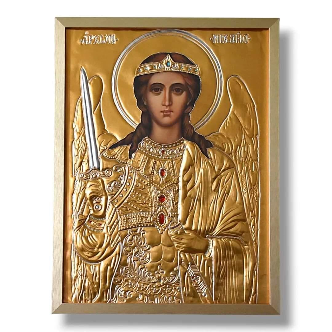 St. Michael the Archangel Icon / Guardian Angel Icon / Archangel ...