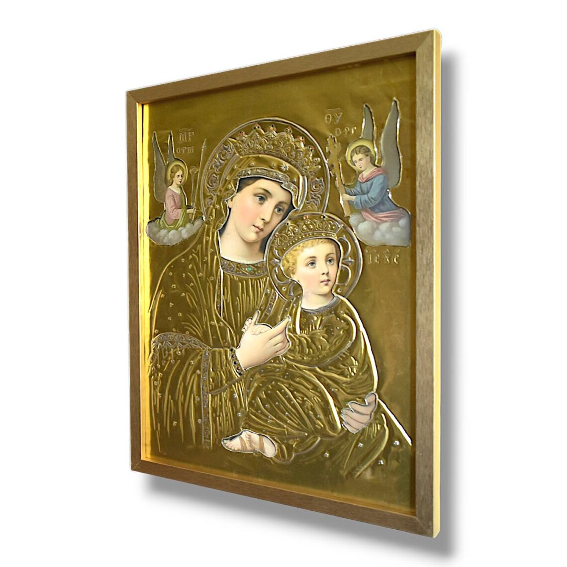 Virgin Mary Icon / Holy Mary Icon / Mother of Jesus / Theotokos Icon ...