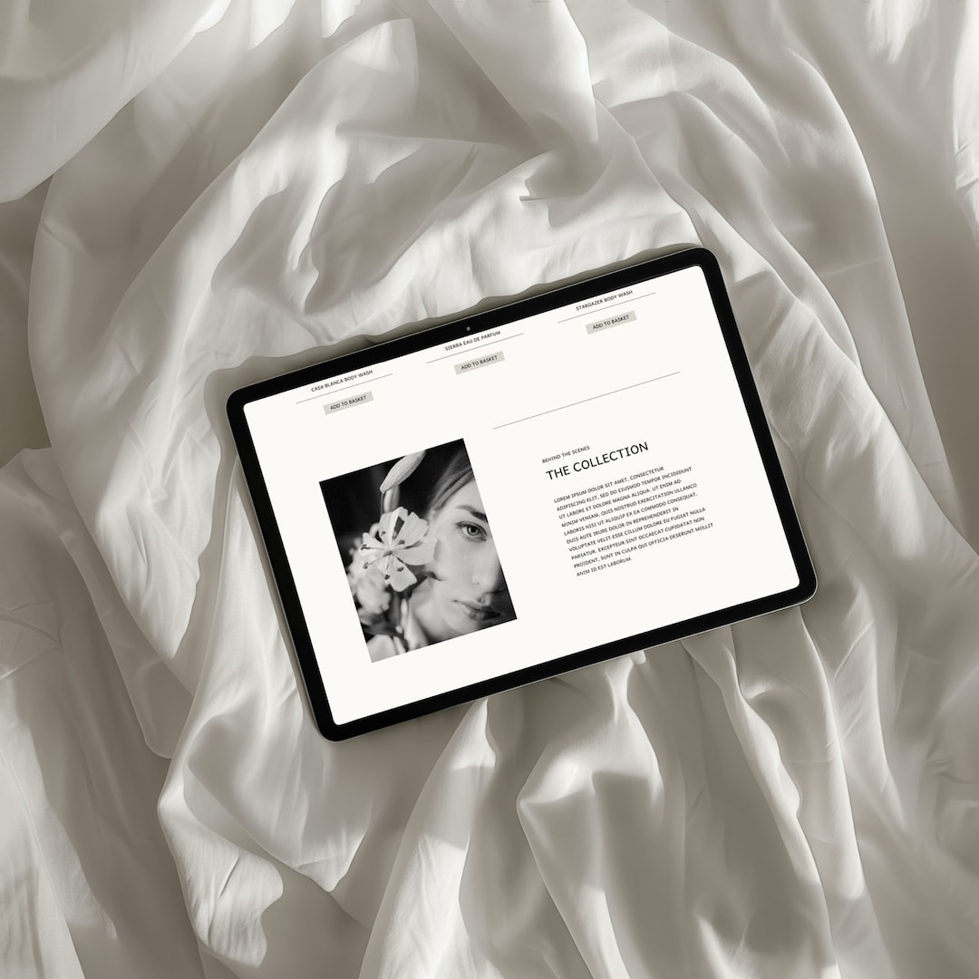 IPad Mockup | Canva + Photoshop | Aesthetic Mockups | Minimalistic ...