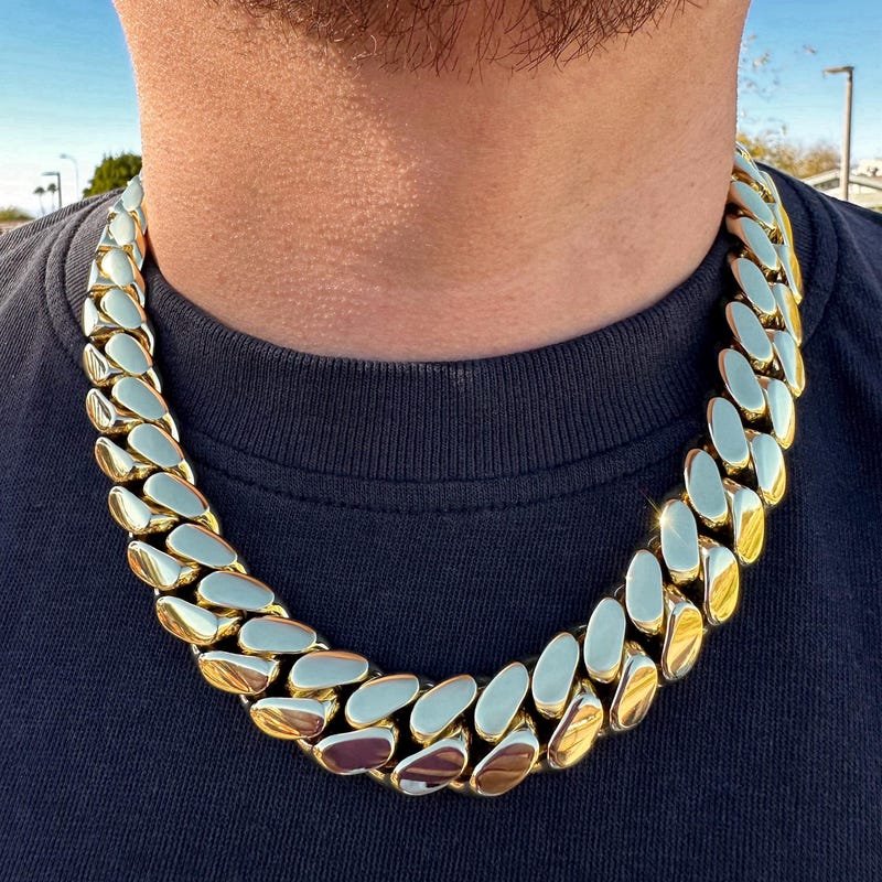Cuban Link Chain - Etsy