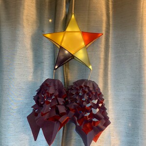 DIY 12 Inch Parol Kit, Laser Cut Wooden Star Puzzle, Filipino Christmas ...