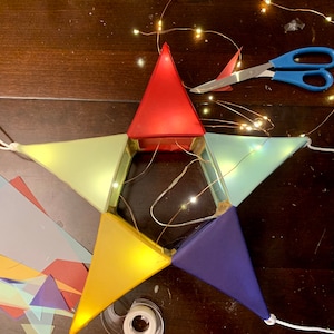 Helping Stars Foundation DIY Parol Kit, 12 Inch Parol KIT, Diy Parol ...