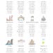 Seating Chart Template for Italian Table Names | Watercolour | Wedding ...