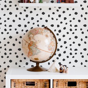 Dalmatian Polka Dot Wallpaper Spots, Removable Peel & Stick Design ...