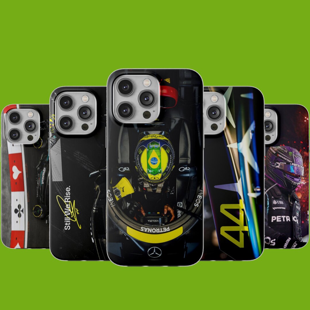 Lewis Hamilton 44 AMG Mercedes Formula 1 Phone Case for iPhone 15, 14 ...