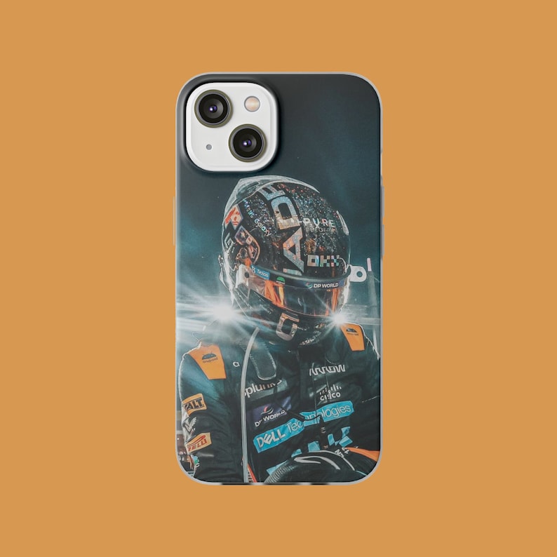 Lando Norris 4 Mclaren Formula 1 Phone Case for iPhone 15, 14, 13, 12 ...