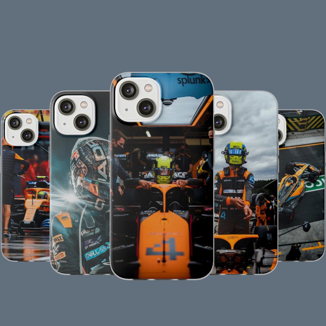 Lando Norris 4 Mclaren Formula 1 Phone Case for iPhone 15, 14, 13, 12 ...