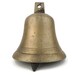 Antique Large Bronze Bell, Cast Bronze Bell, Vintage Hanging Bell ...