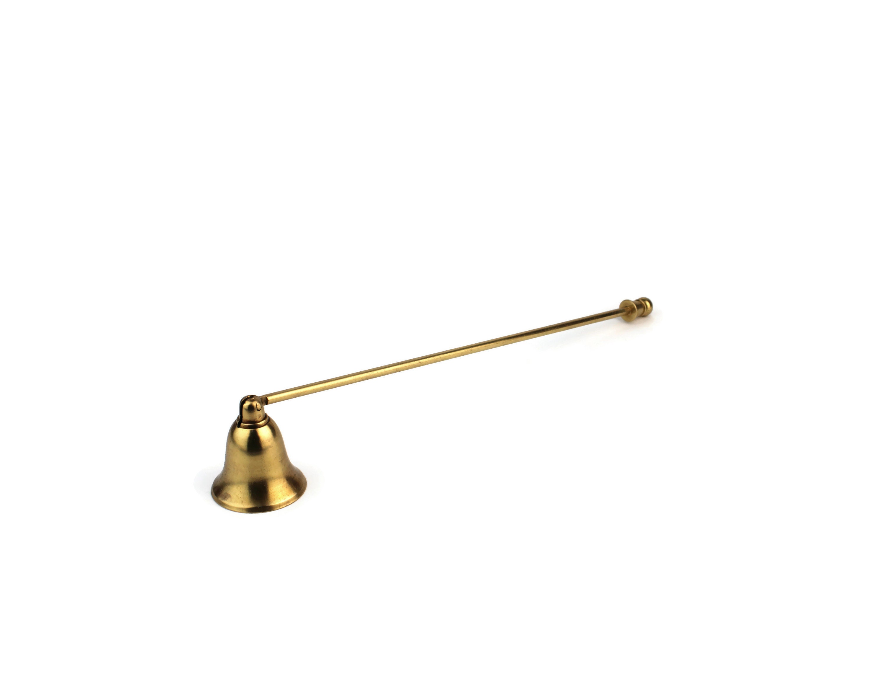 Vintage Candle Snuffer, Brass Candle Accessory, Candle Douter, Brass ...