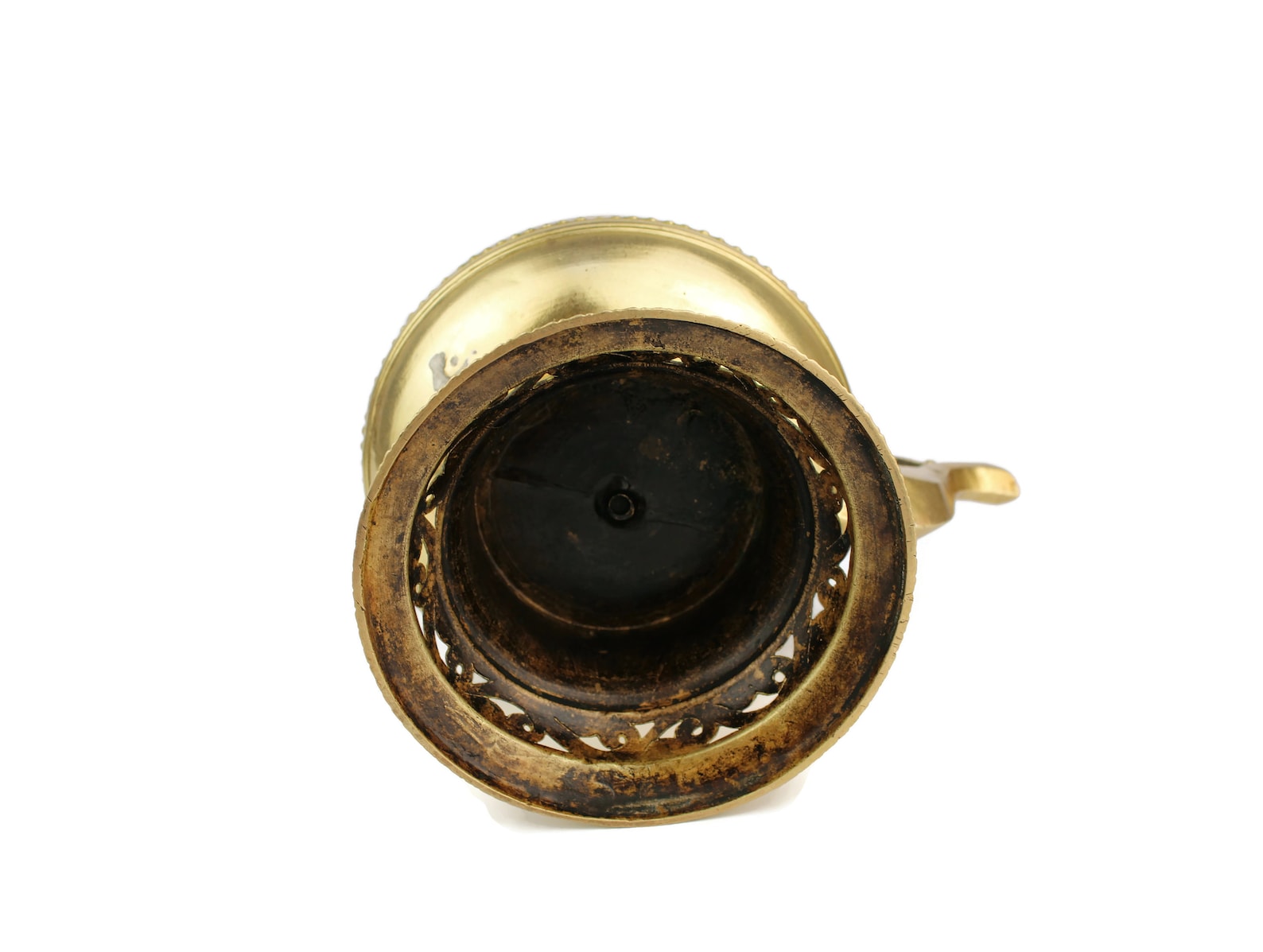 Malay Brunei Brass Pitcher for Washing Hands, 20th Century Brass Ewer ...