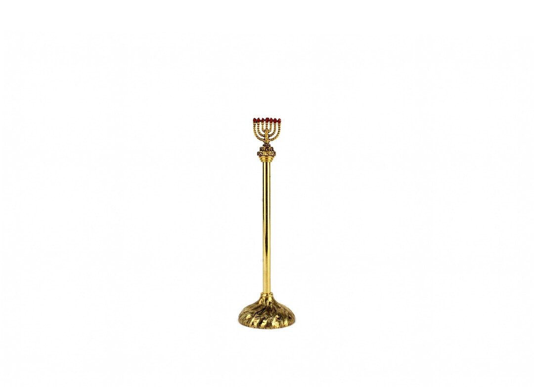 Vintage Menorah Pen and Pen Holder, Pen Set With Original Box, Jewish ...