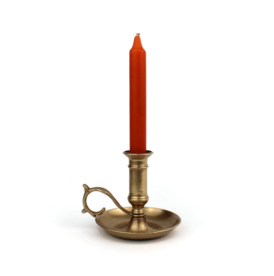 Vintage Adjustable Candle Holder With Handle, Table Candle Stand ...