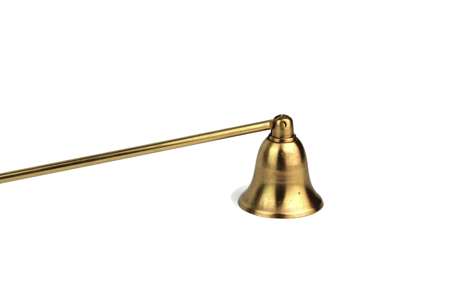 Vintage Candle Snuffer, Brass Candle Accessory, Candle Douter, Brass ...