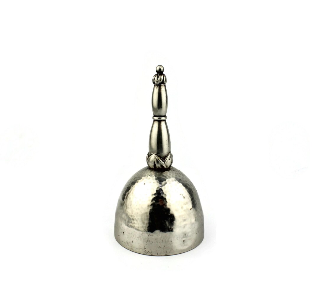 Silver Plated Bell, Antique Brass School Bell, Brass Table Bell, 2 Inch ...