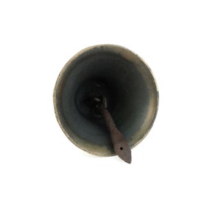 Antique Large Bronze Bell, Cast Bronze Bell, Vintage Hanging Bell ...