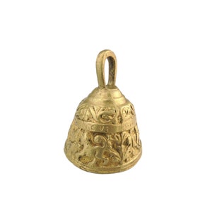 Vintage Brass Bell, Antique Brass Bell, Cast Brass Bell, Antique Church ...