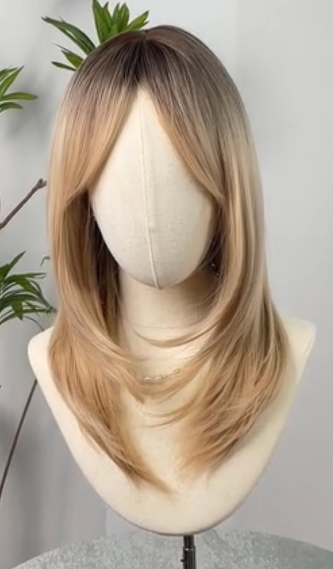 Layered 24 Inch Blonde Wig - Etsy