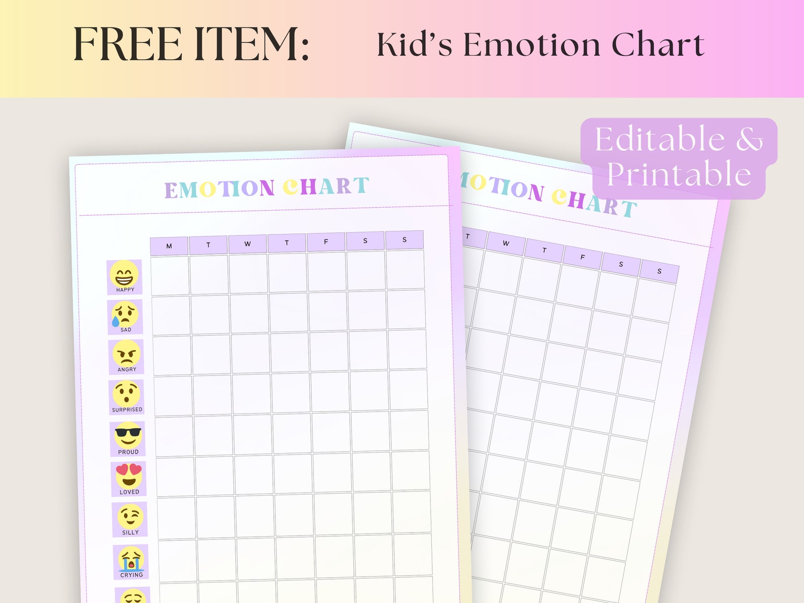 Kids Daily Routine Checklist | Editable Chore Chart for Kids ...