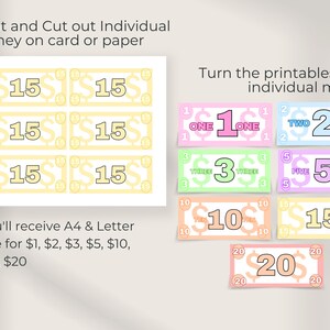 Printable Kids Reward Bucks | Editable Mom Bucks PDF | Reward System ...