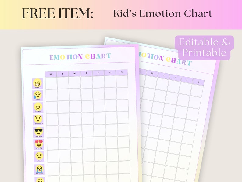 Editable Kids Chore Chart: Purple Ocean Theme (printable PDF) - Etsy