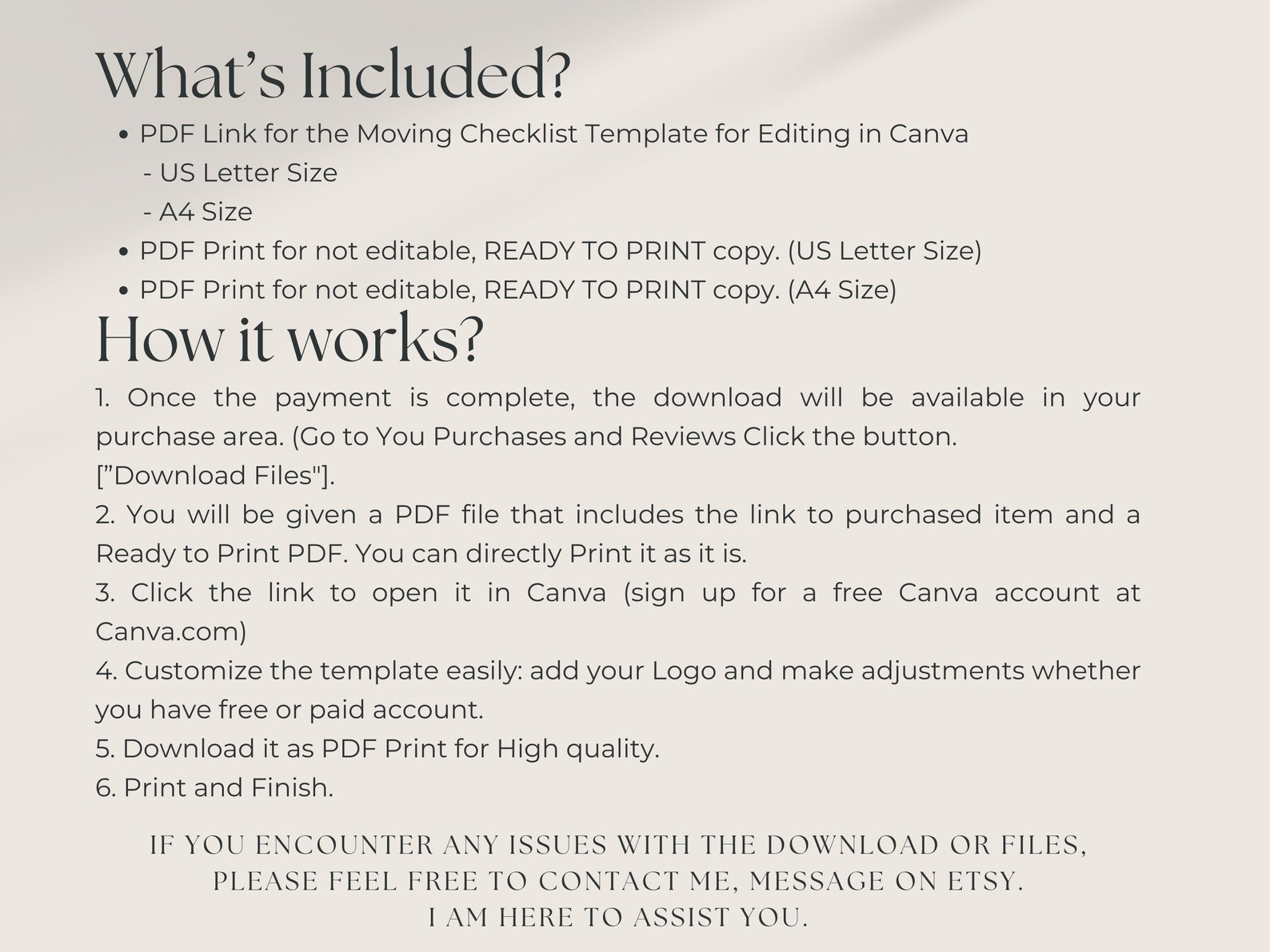 New Home Essentials Checklist | New Home Checklist Printable | First ...