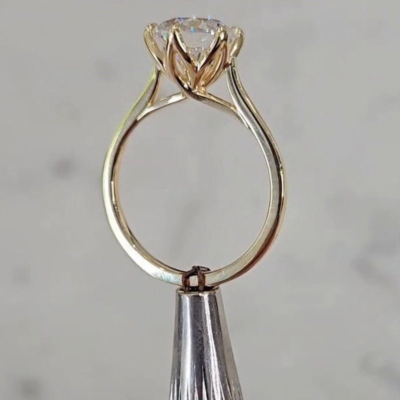 Tulip Setting Ring - Etsy