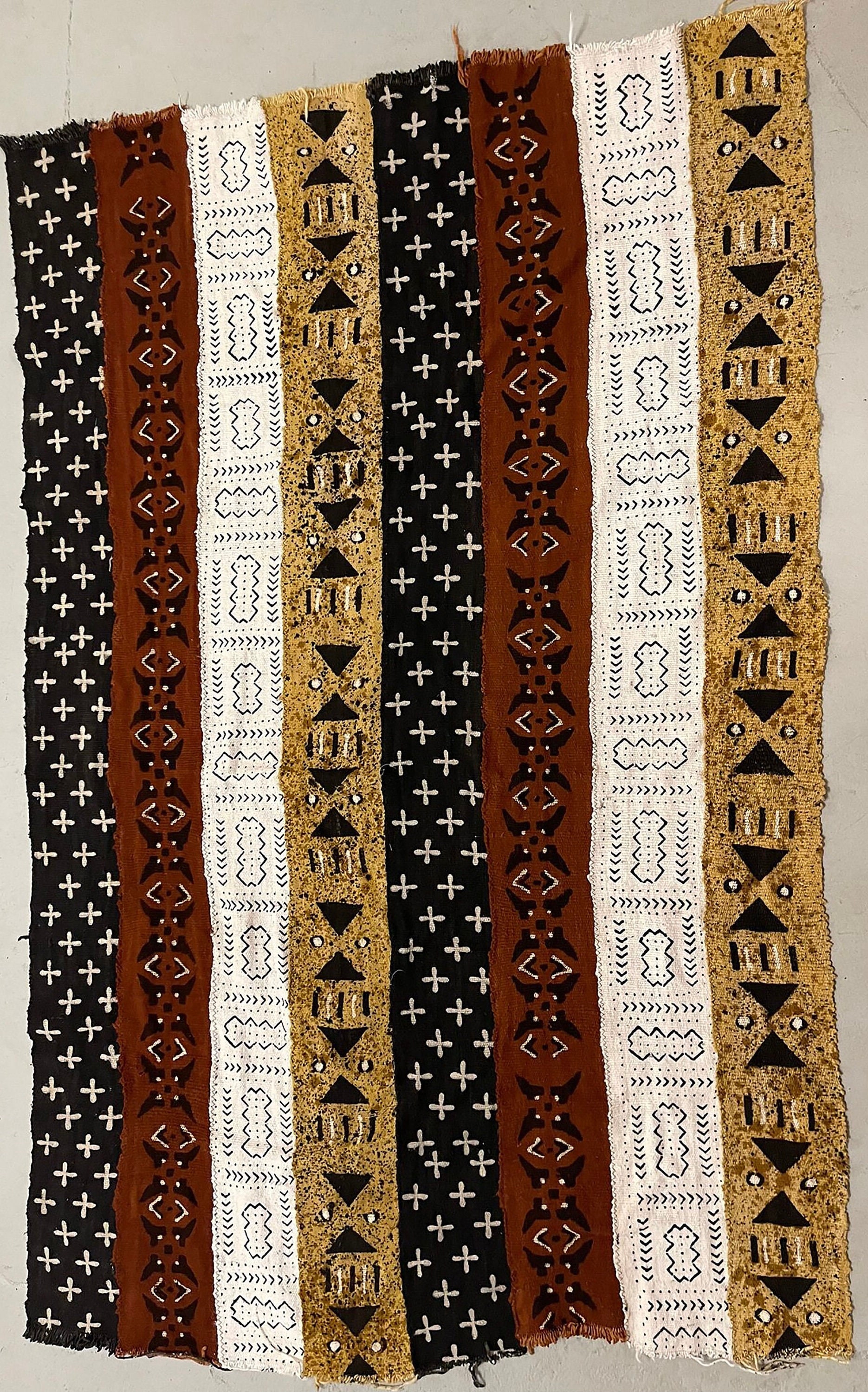 Mudcloth- Authentic Bogolan - African Malian Hand Woven - Beautiful ...