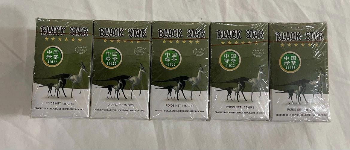 Ataya, BLACK STAR GREEN Tea - Ataya / Attaya / Ataaya Tea, - Etsy