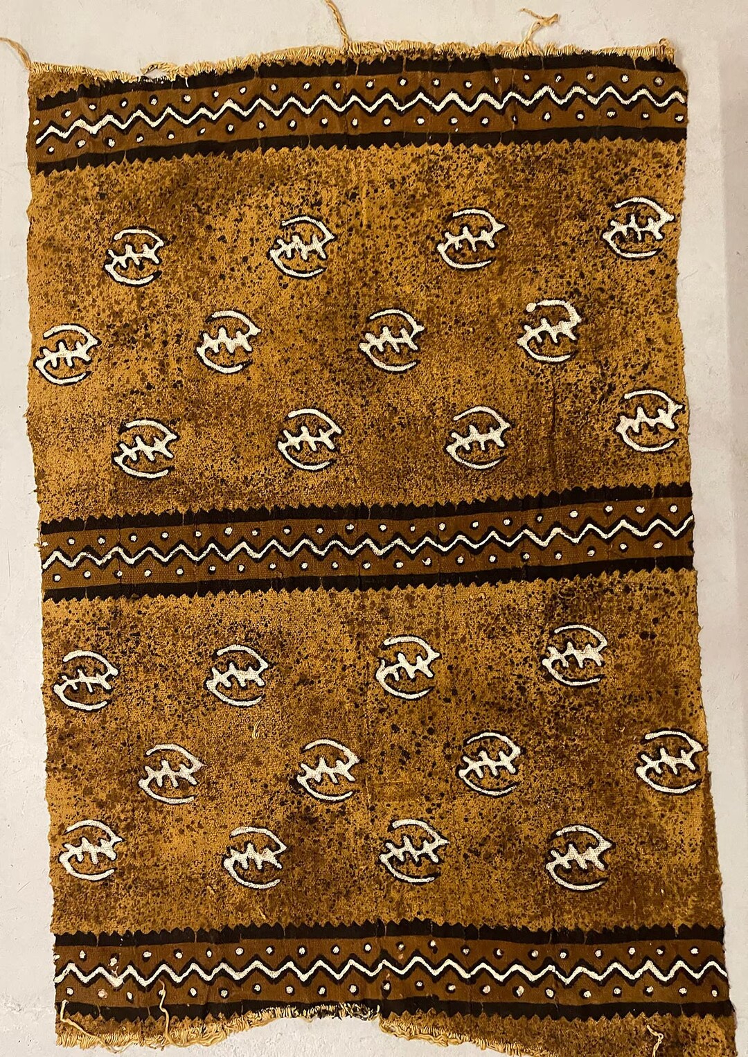 Authentic African Modcloth Fabric- Bogolan Mud Cloth- Hand Woven ...