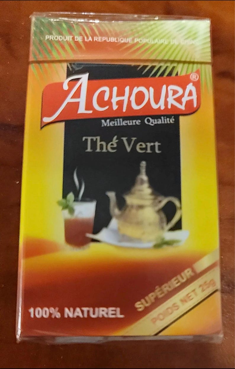 Achoura Green Tea - Ataya / Attaya / Ataaya Tea - Etsy