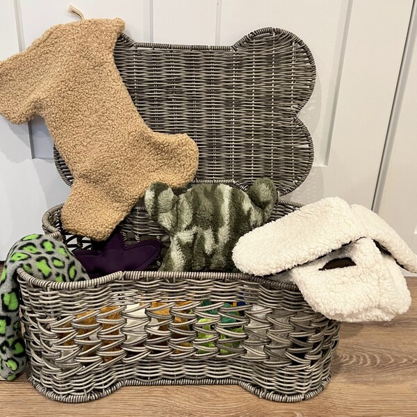 Dog Toy Basket - Etsy