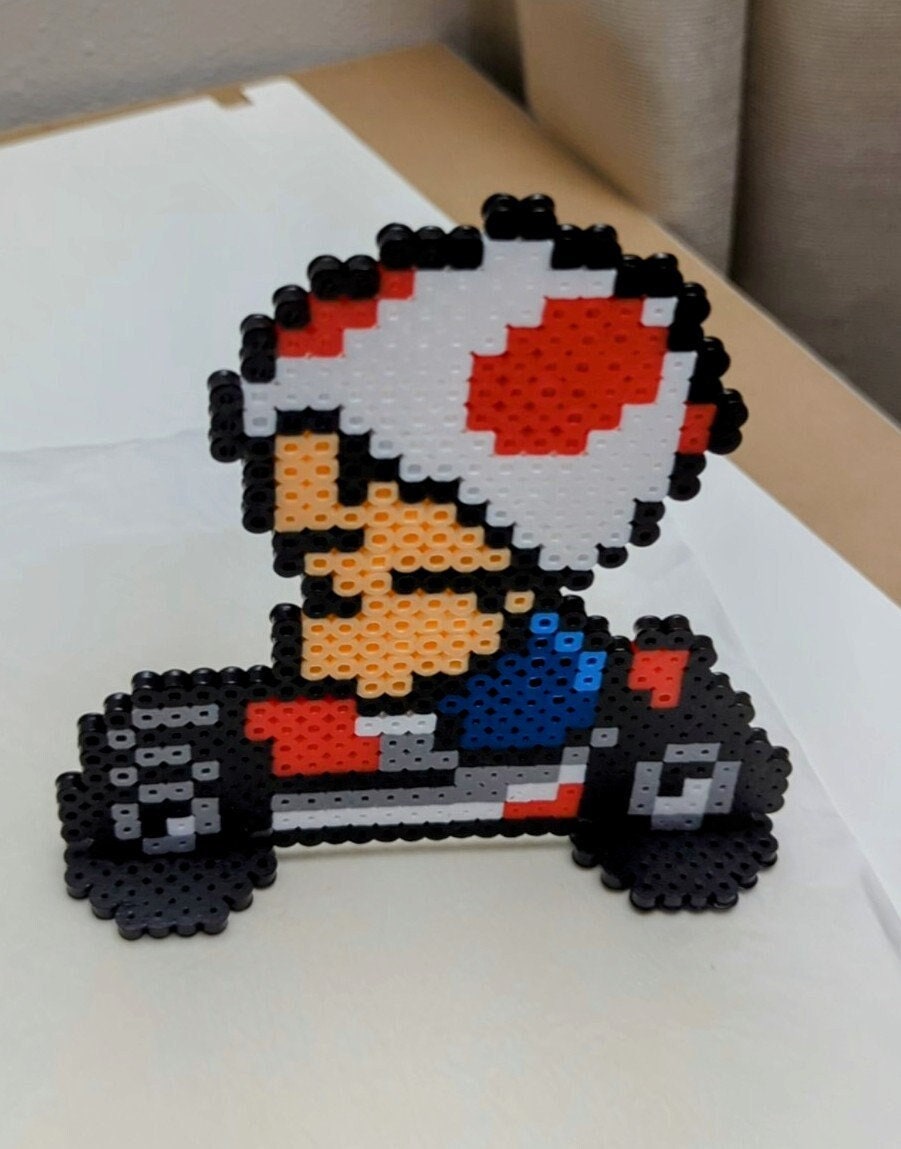 Toad Cart Racer; Mario Cart - Etsy