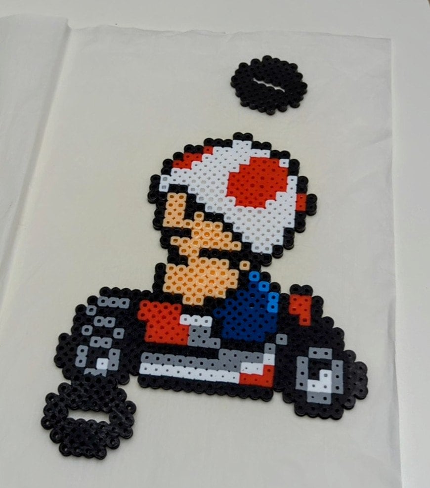 Toad Cart Racer; Mario Cart - Etsy