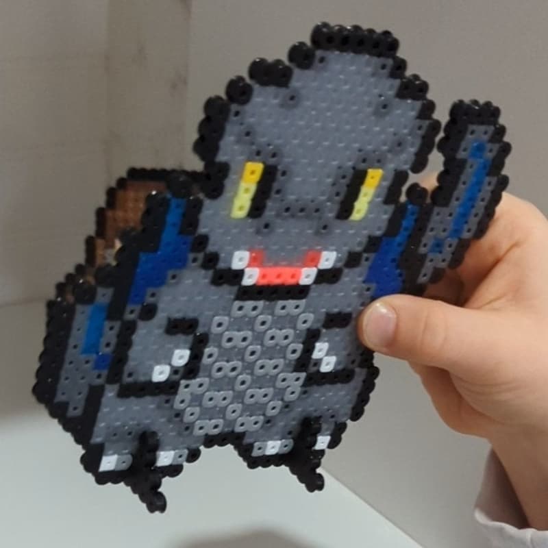 Godzilla Perler Bead - Etsy
