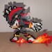 Shadow Fuse Bead Sonic the Hedgehog - Etsy