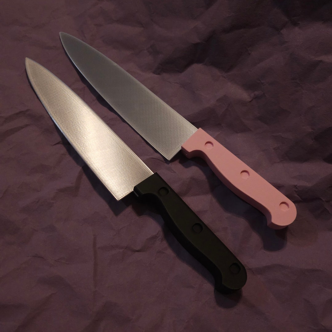 3D Printed Plastic Toy, Knife, Cosplay Knife, Many Colors - Etsy