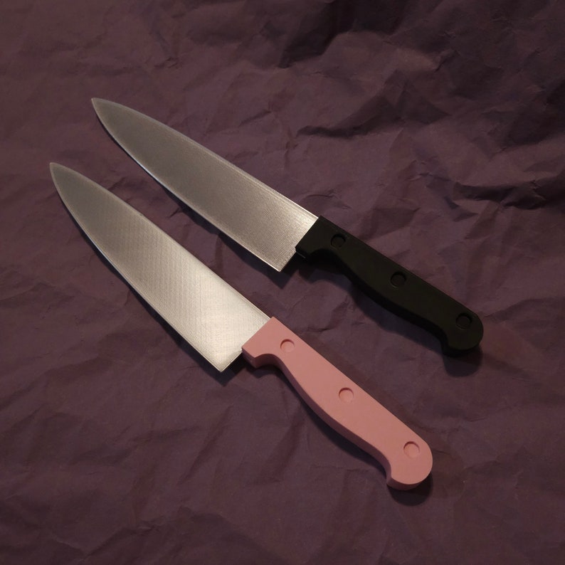 3D Printed Plastic Toy, Knife, Cosplay Knife, Many Colors - Etsy