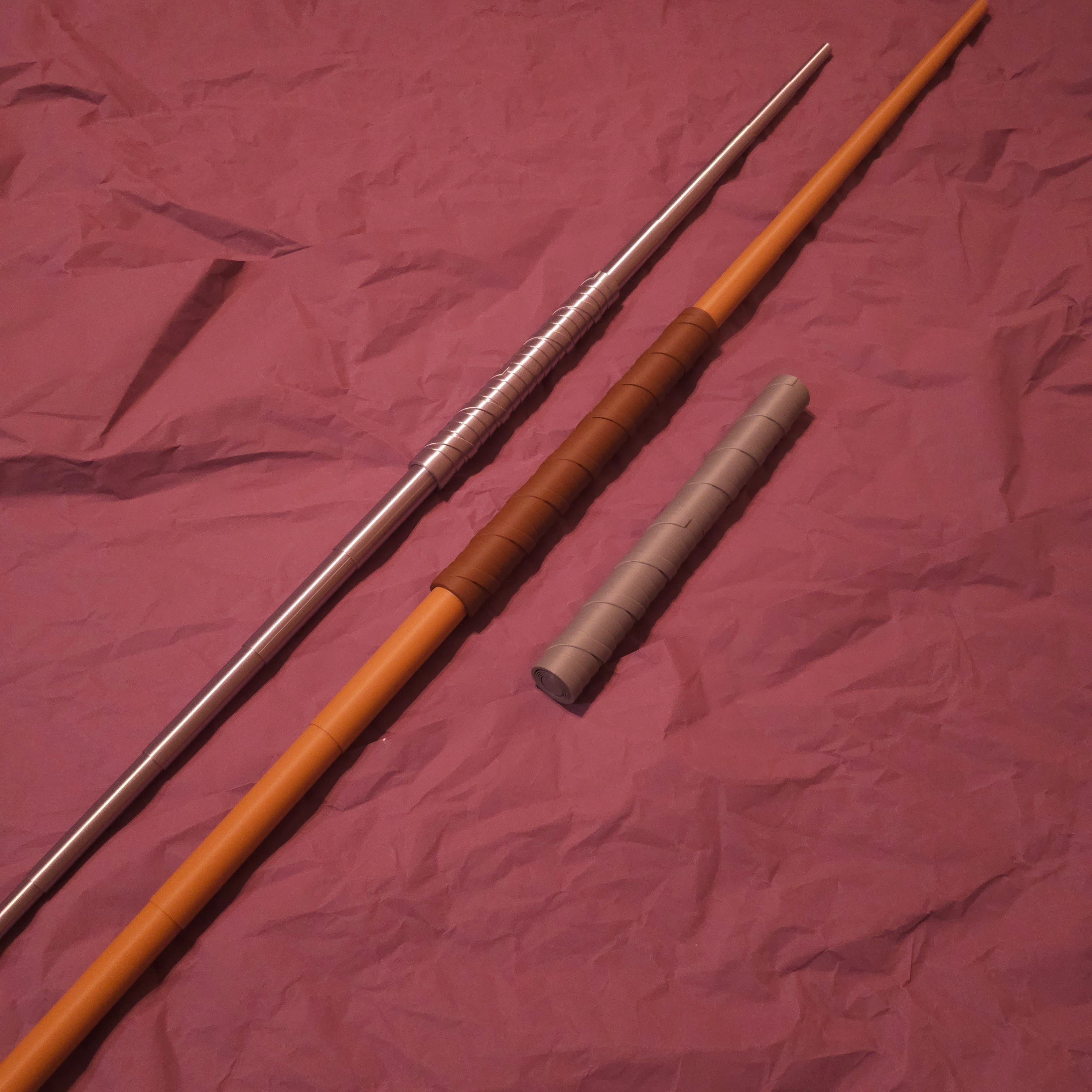 3D Printed Plastic Toy, Collapsing Bo bou Staff, Many Colors 140cm - Etsy