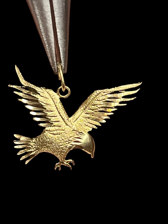 14k gold eagle - Gem