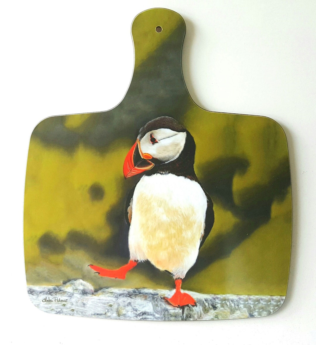 Puffin Picture Cutting Board,puffin Chopping Board,puffin Gift, Puffin ...