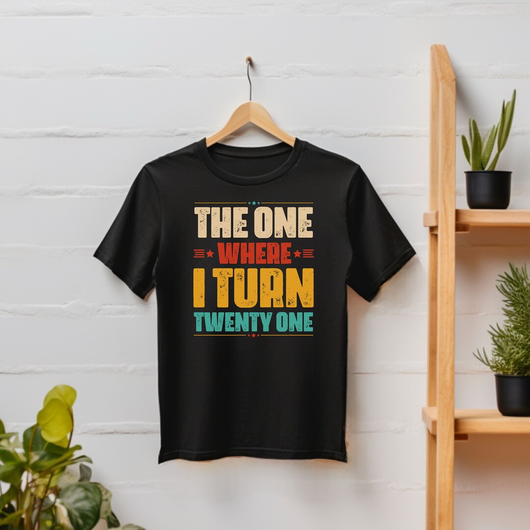 21st Birthday Gift Shirt for Women Twenty One Birthday Tee 21st Tshirt ...
