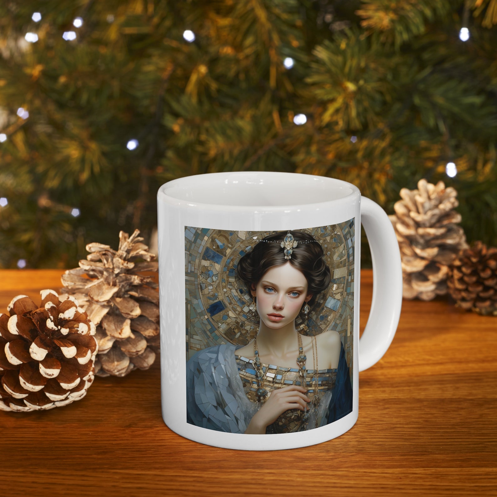 Mucha, Klimt Mug, Art Deco Mug, Alphonse Mucha,gustav Klimt, Art ...